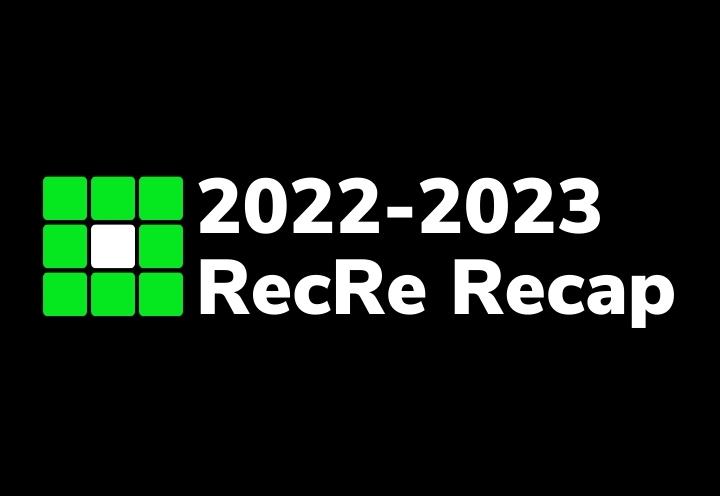 2022 - 2023 Academic Year in Review - RecRe